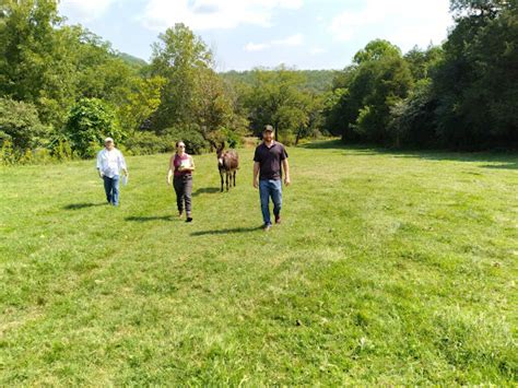 james river buffer program partners spend time out in the field james