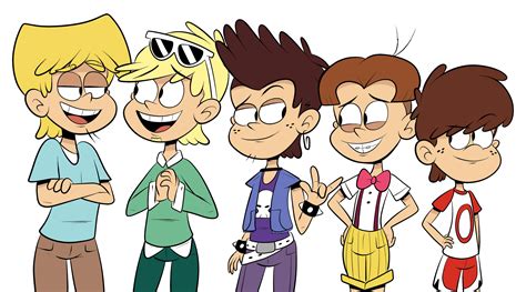 Loud Brothers 1 By Sb99stuff The Loud House Fanart Loud House