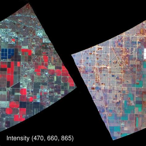 A Polder Data True Color Intensity And Corresponding Polarized