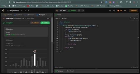 Vivek Kumar On Linkedin Day209 365daychallenge Dsa Dsacoding