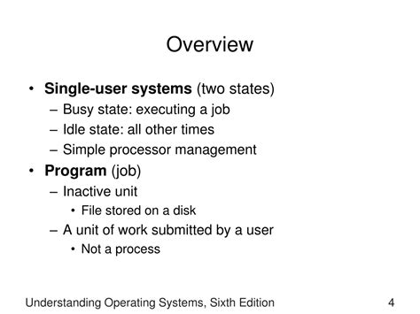 Ppt Understanding Operating Systems Processor Management Powerpoint
