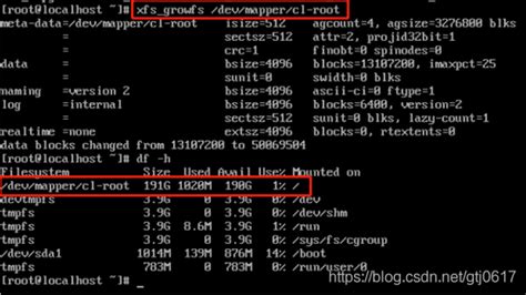 centos7调整磁盘分区 泽一年 博客园
