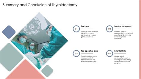 Thyroidectomy Surgical Removal Thyroid Gland Ppt Example St Ai Ppt Slide