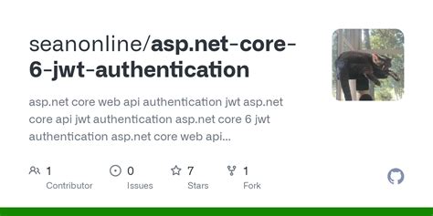 GitHub Seanonline Asp Net Core 6 Jwt Authentication Asp Net Core Web