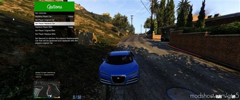 Replace Player Vehicle Script V50 Gta 5 Mod Modshost