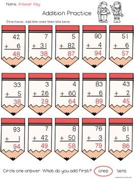 Adding And Subtracting Larger Numbers St Nd Grade For Distance Learning