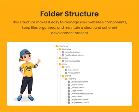 FoodTime Fast Food And Restaurant ASP NET Core MVC Bootstrap Template TemplateLelo