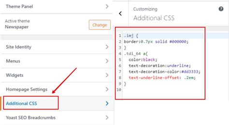 How To Add Additional Css In Newspaper Theme Wordpress Mobmet