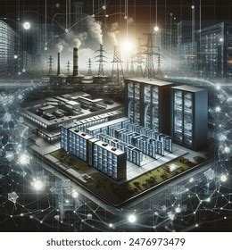 Energy Data Center Power Grid AI Generated Image Shutterstock