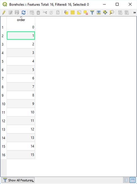 Qgis Sort Attribute Table In Order Of Selection Geographic