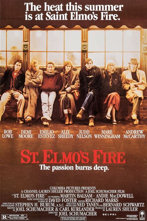 St Elmos Fire 1985 Posters — The Movie Database Tmdb