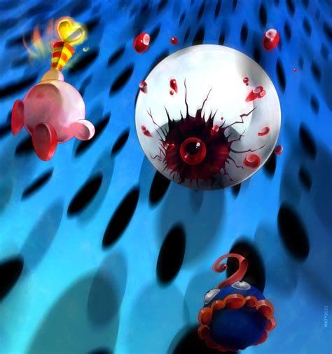 Kirby Gooey Dark Matter And Zero Kirby And 1 More Drawn By Mikoto