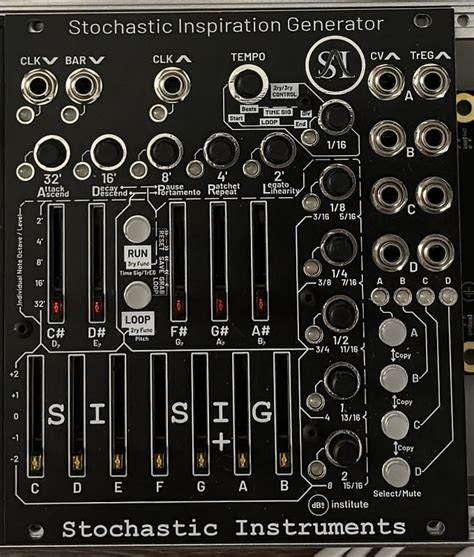 Stochastic Instruments Stochastic Inspiration Generator Reverb