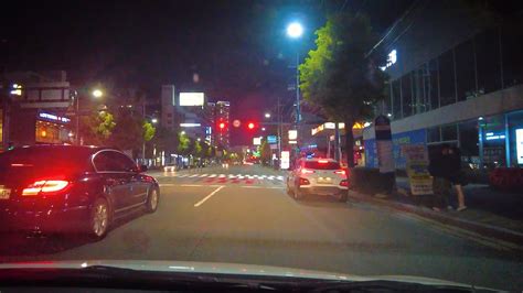 기아 모닝 어반 야간 드라이브 광주시내 충장로에서 첨단지구 Youtube