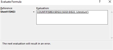 Countif Function Not Working With Multiple Sets Of Data Rexcel