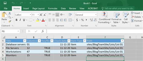 如何在excel和sharepoint列表之间导入和导出数据 Techsyncer