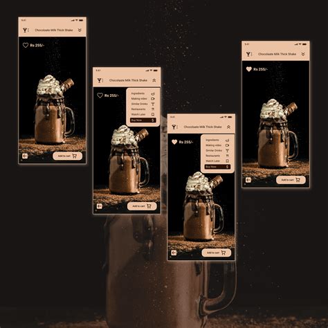 Dropdown Menu On Behance