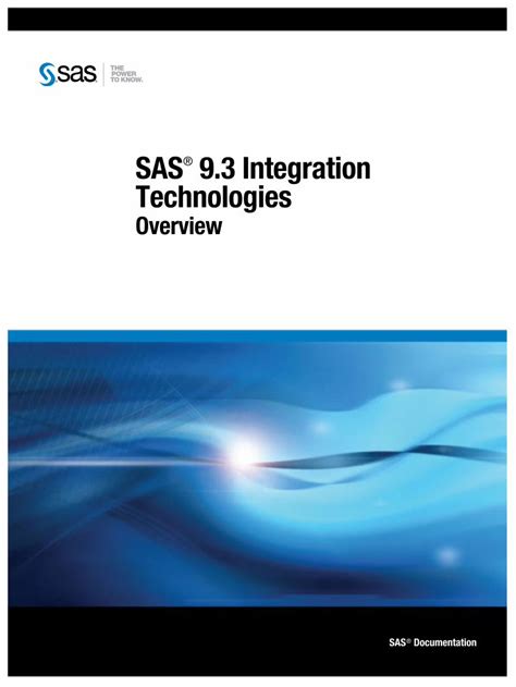 Pdf Sas 93 Integration Technologies Overview Dokumentips