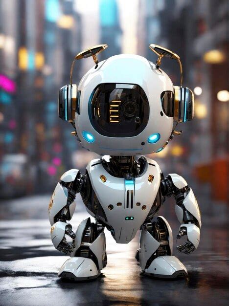 Premium Ai Image Exploring An Rc Cute Robot Fantasy