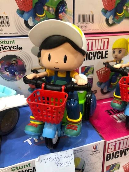 خرید و قیمت اسباب بازی پسر موتور سوار تک چرخ زن ترب