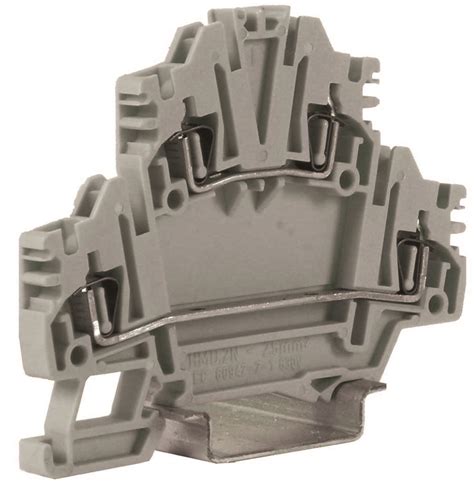 Spring Clamp Terminal Block Saves Space Control Engineering