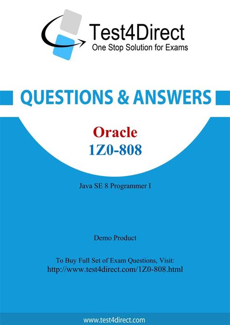 Ppt 1z0 808 Oracle Exam Updated Questions Powerpoint Presentation Free Download Id7282648