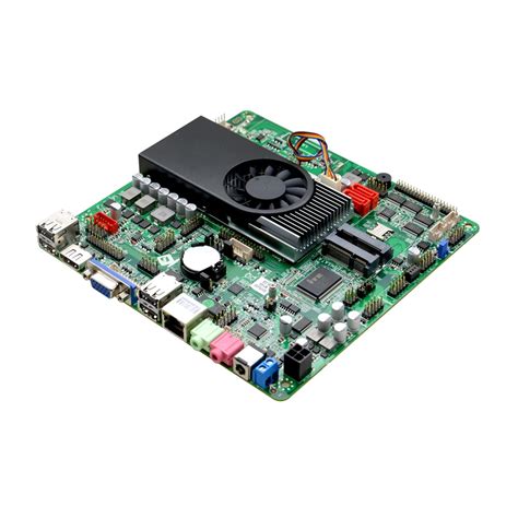 I3 I5 Lvds Mini Itx Mainboard Thin Client Motherboard Mini Fanless Itx Motherboard With 6 Com