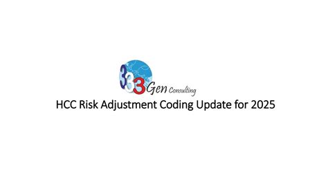Ppt Hcc Risk Adjustment Coding Update For 2025 Powerpoint Presentation Id14085318