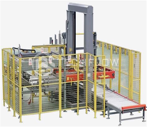 Automatic High Speed 500ml Cola Cans Tray Packing Case Packer Layers Palletizer Techflow Pack