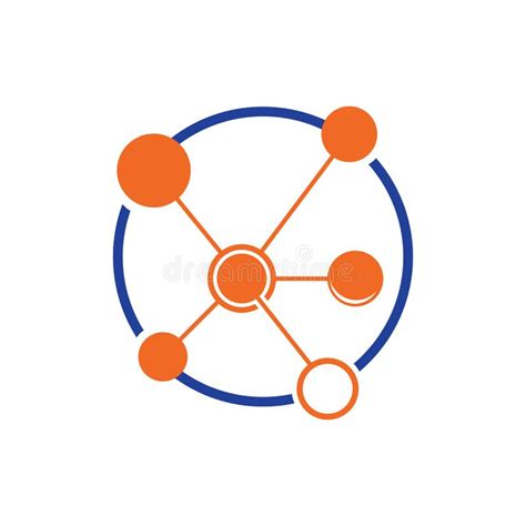 Molecule Ilustration Vector Icon Template Stock Illustration Illustration Of Structure