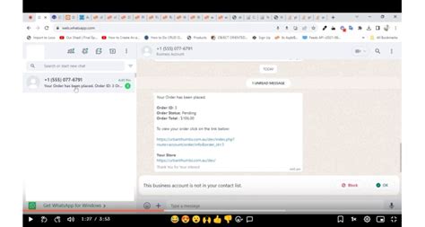 Opencart Whatsapp Orders Notifications