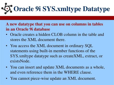 Xml And Oracle An Overview Ppt Download