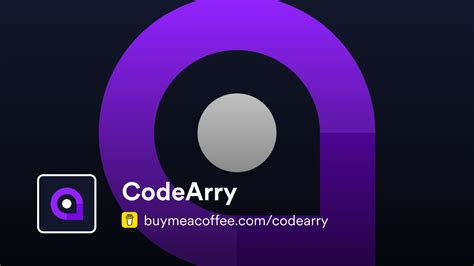 extras codearry buymeacoffee