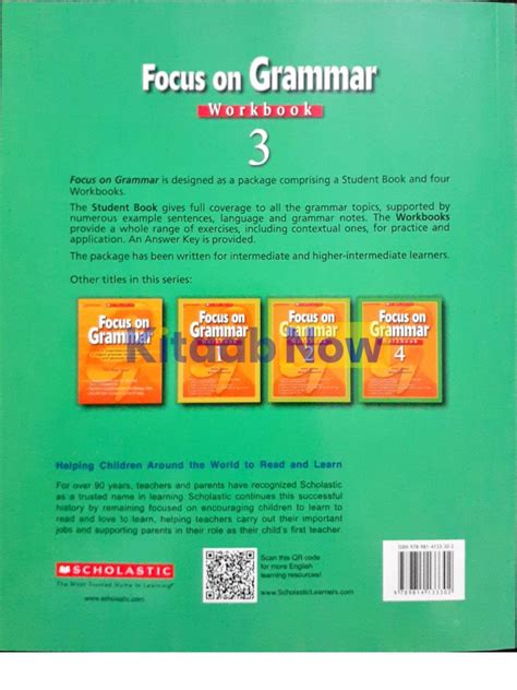 Focus On Grammar Workbook 3 Kitaabnow