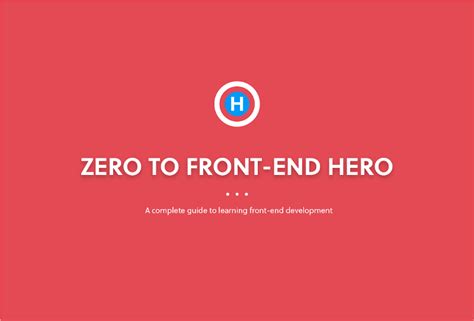 from zero to front end hero part 2