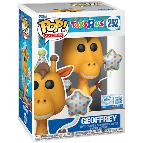 Toysr Us Geoffrey Pop Ad Icons Pop Figure 252 Price And Rarity