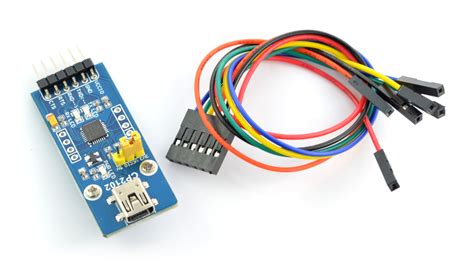 Konwerter USB UART CP Gniazdo MiniUSB Waveshare Sklep Botland