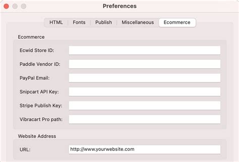 Ecommerce Integration