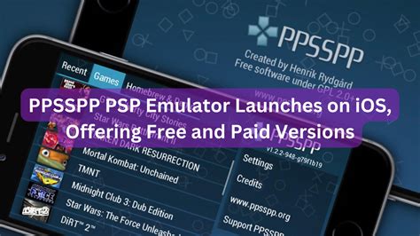 Ppsspp Psp Emulator Launches On Ios Offering Free And Paid Versions