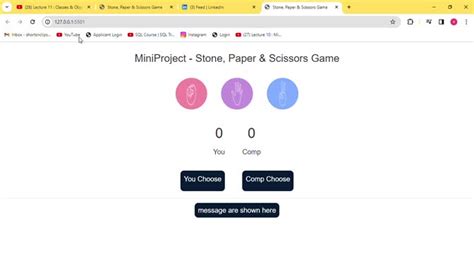 Yash Gupta On Linkedin Hello Connection I Am Happy To Share My First Mini Project Of Stone