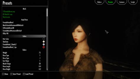 Asian Female Head Aese Regular Mods Loverslab