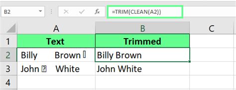 Use The Trim Function In Excel Fix Any Spacing Issue Datacamp
