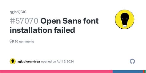 Open Sans Font Installation Failed Issue Qgis Qgis Github
