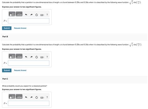Calculate The Probability That A Particle In A Chegg