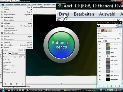 Gimp Button Erstellen YouTube
