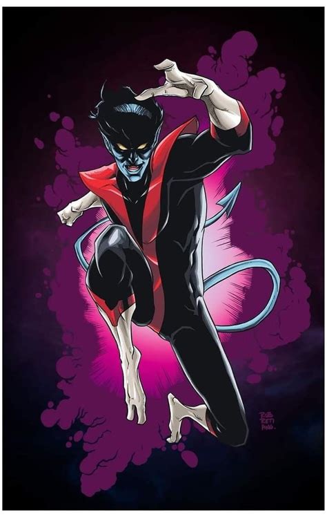 Nightcrawler Kurt Wagner X Men Xmen Art Por Rob Retiano