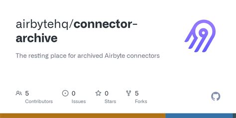 GitHub Airbytehq Connector Archive The Resting Place For Archived Airbyte Connectors