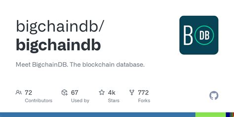 GitHub Bigchaindb Bigchaindb Meet BigchainDB The Blockchain Database