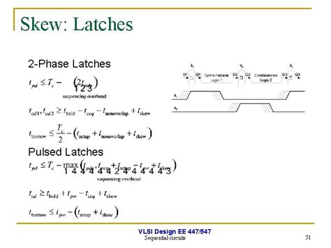 ee 447547 vlsi design lecture 9 sequential circuits