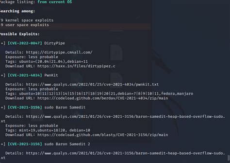 查找linux内核漏洞查用的方法脚本 如何学会查找linux漏洞 csdn博客